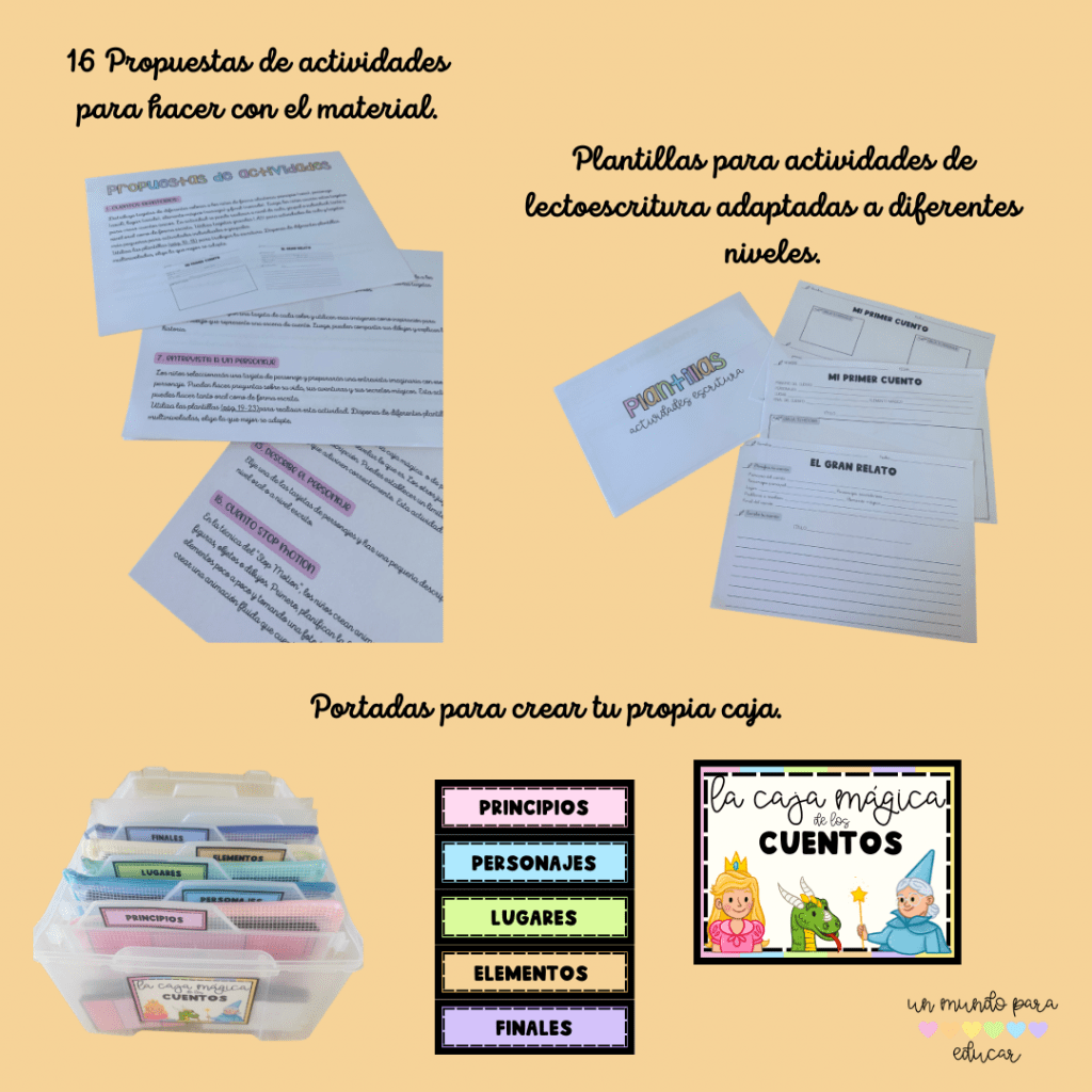 La caja mágica de los cuentos – Un mundo para educar