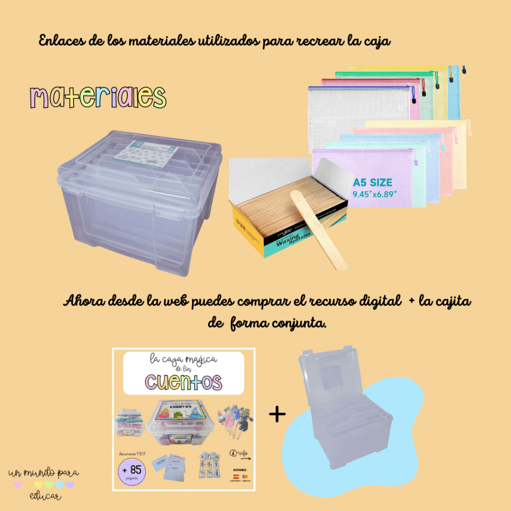 La caja mágica de los cuentos – Un mundo para educar