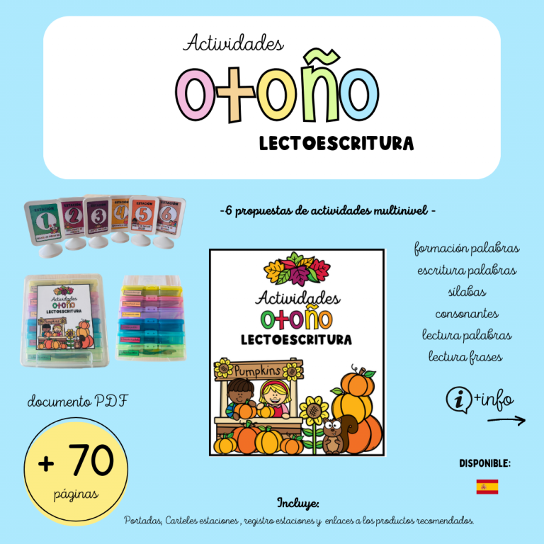 Otoño lectoescritura – Un mundo para educar