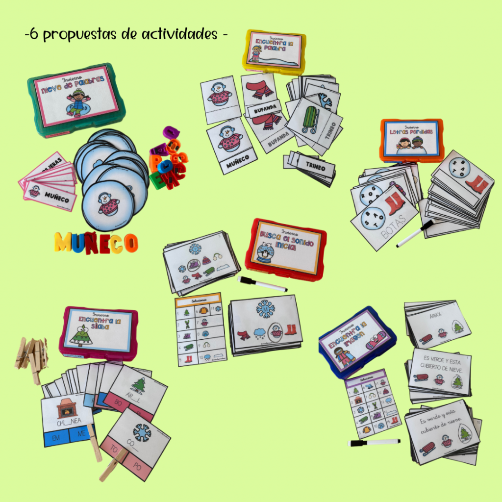 Invierno lectoescritura – Un mundo para educar