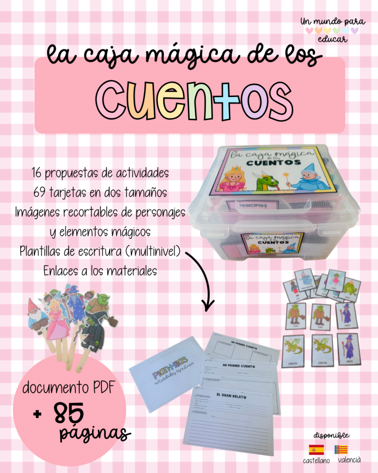 La caja mágica de los cuentos – Un mundo para educar